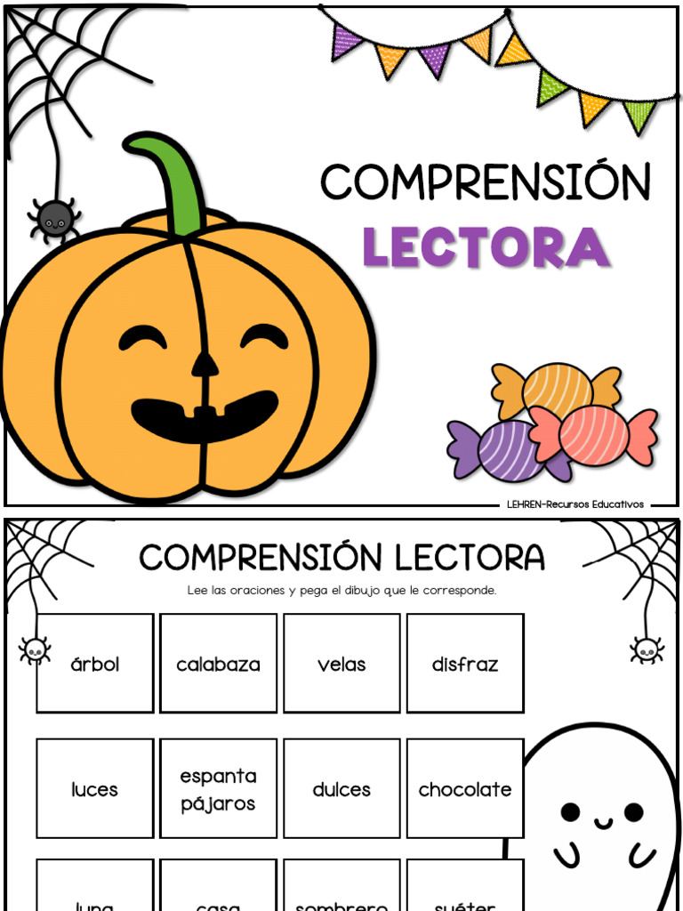 Comprensión Lectora: Halloween y Día de Muertos | PDF | Víspera de ...