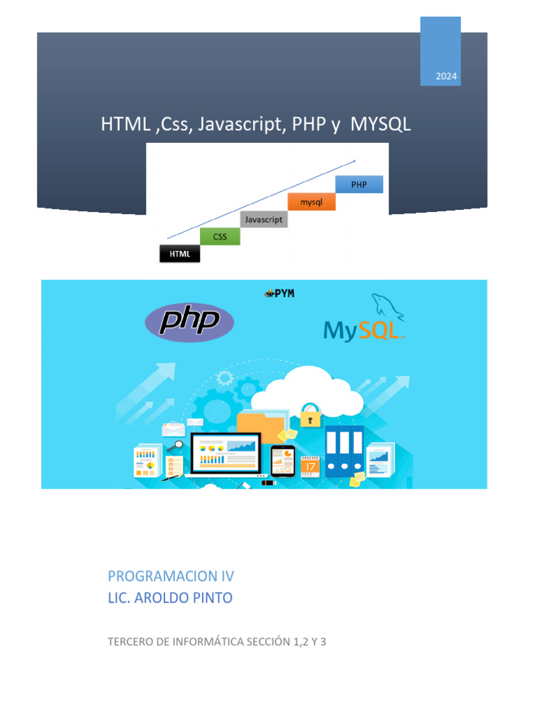 Proyecto de Programación IV PHP y Mysql - 080111 | PDF | Servidor web ...