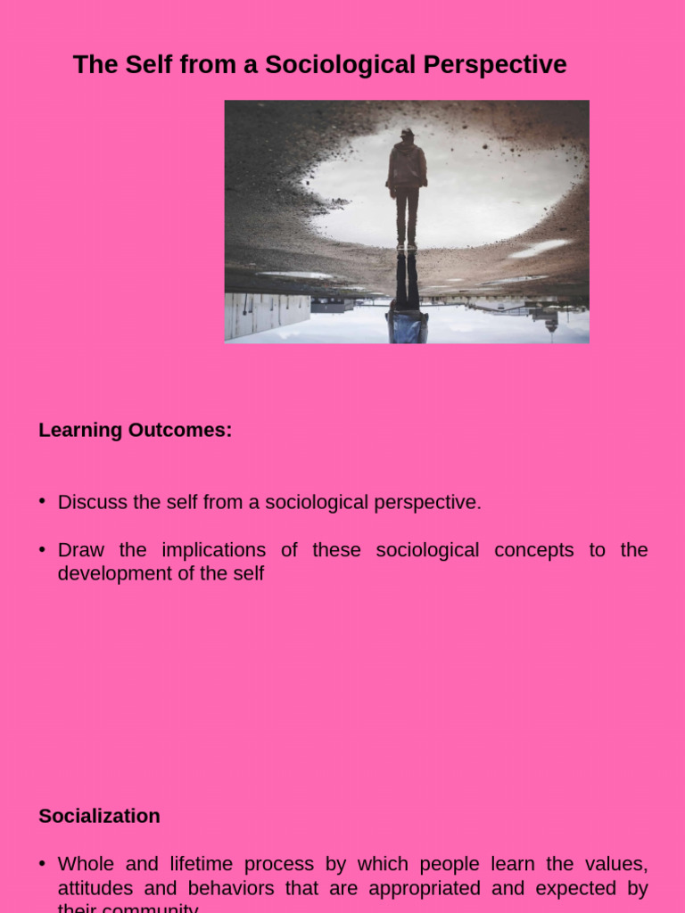 UTS_Week-4 | PDF | Socialization | Self Concept