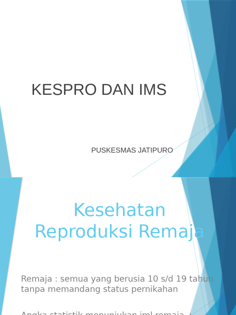 Kesehatan Reproduksi Remaja & IMS | PDF