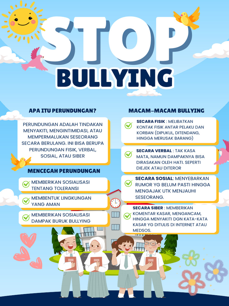 Kata-Kata untuk Poster Anti Bullying | PDF