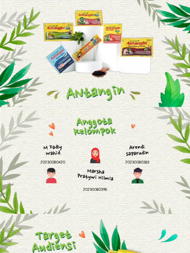 Iklan Antangin: Solusi Herbal Praktis | PDF | Pengembangan Diri
