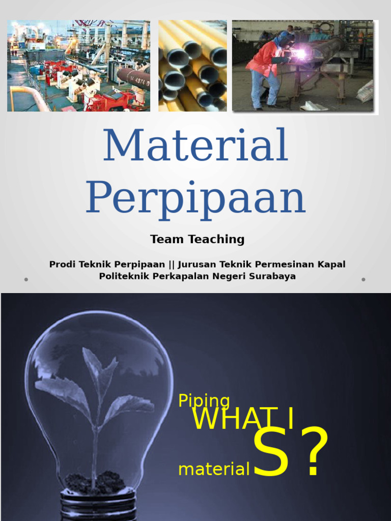 Pemilihan Material Perpipaan LMS | PDF | Corrosion | Pipe (Fluid ...