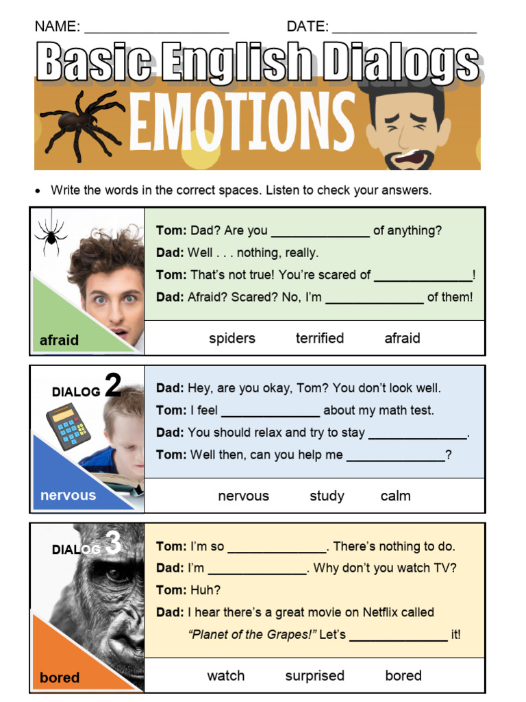 Emotions Pdf Learning Human Communication