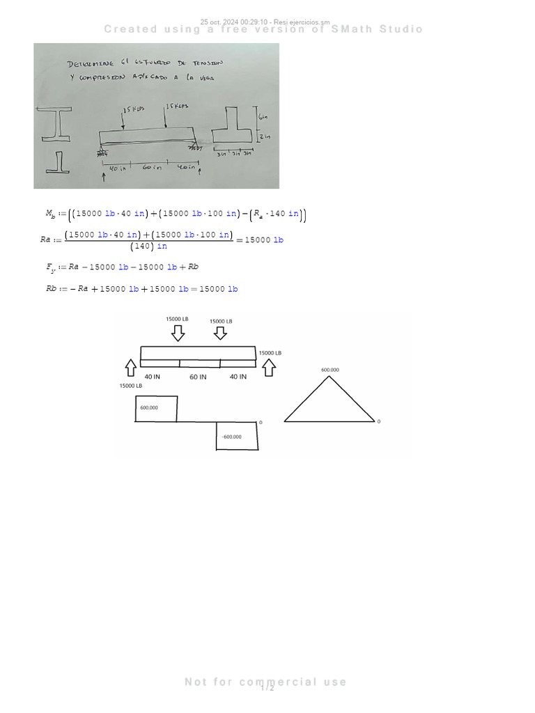 Structural Analysis Calculations | PDF