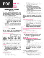 The Risk of Material Misstatement (RMM) Audit Procedures - Response To ...