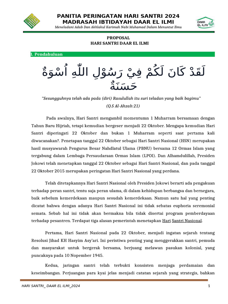 PROPOSAL HARI SANTRI 2024 Edit | PDF