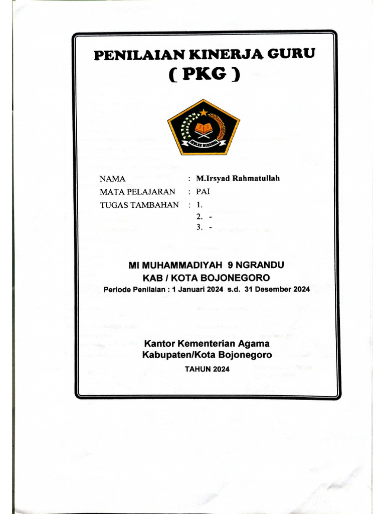 PKG Irsyad | PDF