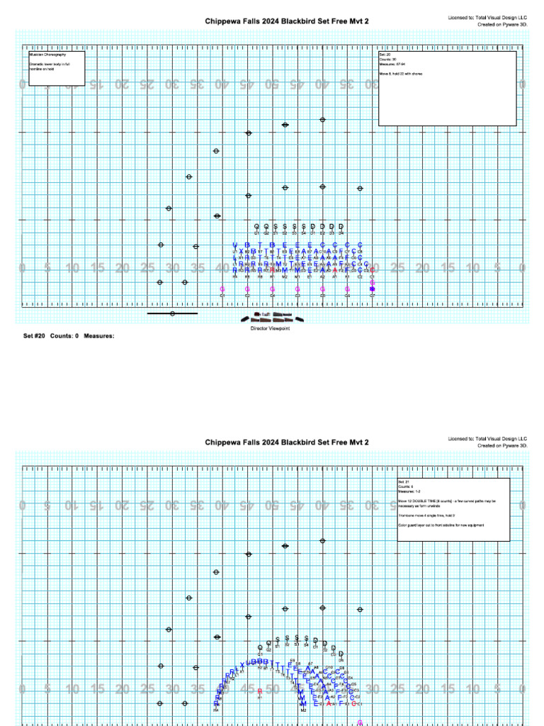 2 Chippewa Falls WI 24 Drill Charts | PDF