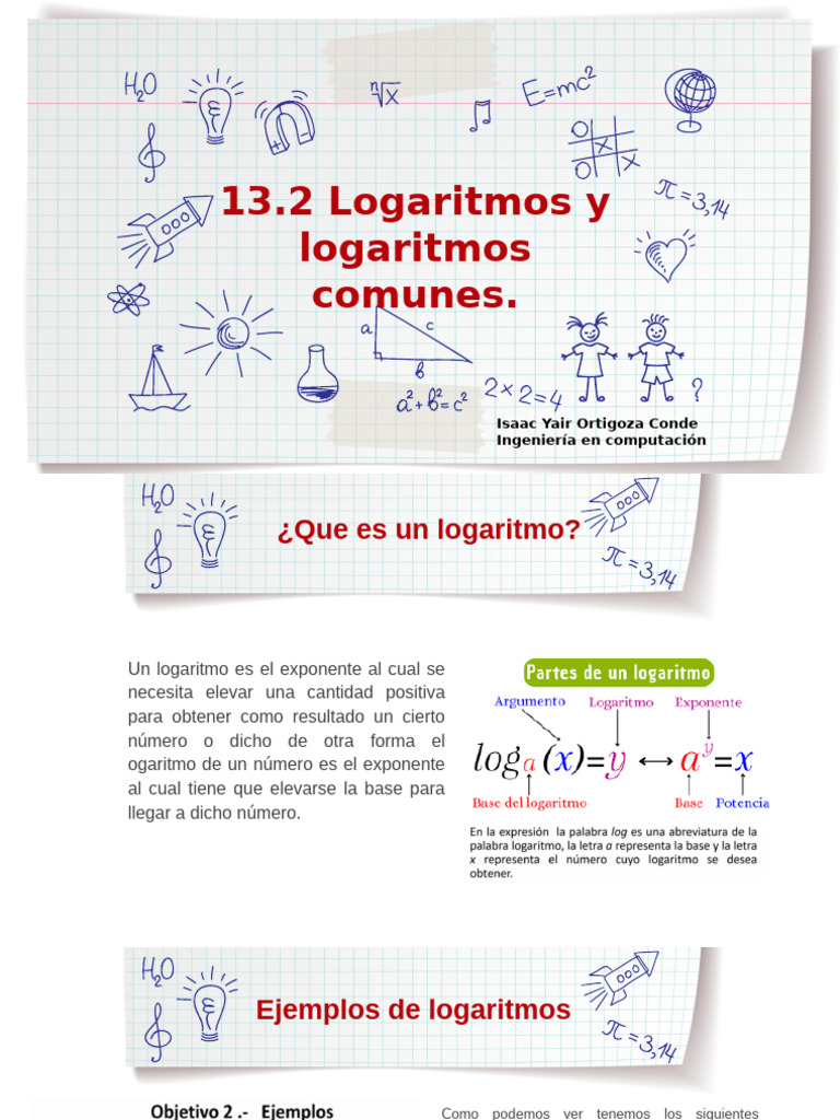 Introducción a los Logaritmos | PDF | Logaritmo | Números