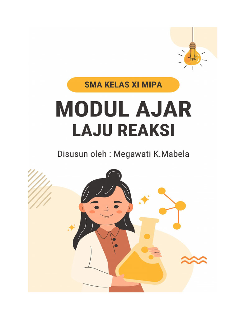 Modul Ajar LAJU REAKSI (Siklus 1) - Megawati K. Mabela | PDF | Karier & Perkembangan