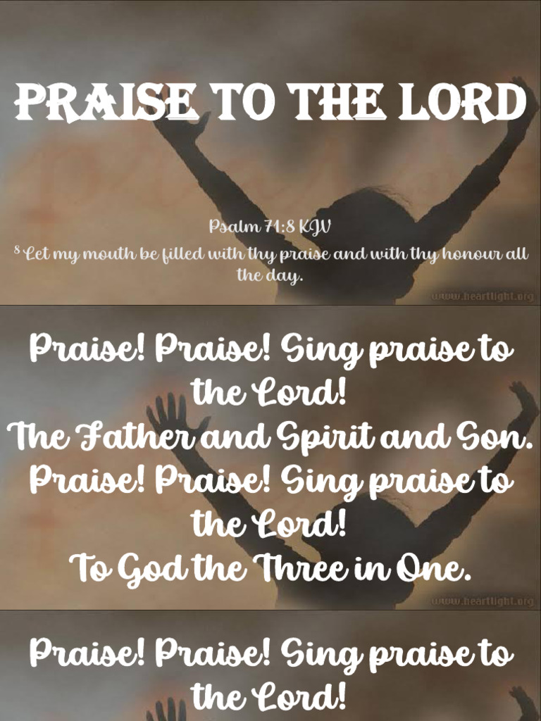 Praise Praise | PDF | Language Arts & Discipline | Religion & Spirituality