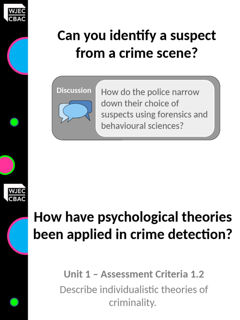 Offender Profiling | PDF | Offender Profiling | Crime Scene