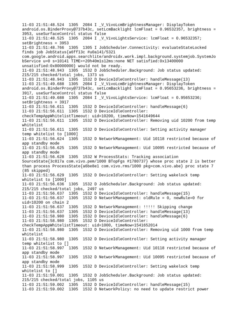 Log | PDF | Software | Computing