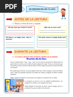 Cuento Primer Día de Clases | PDF