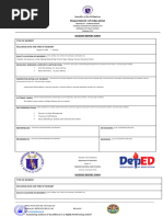 INCiDENT REPORT Template Deped Phil | PDF