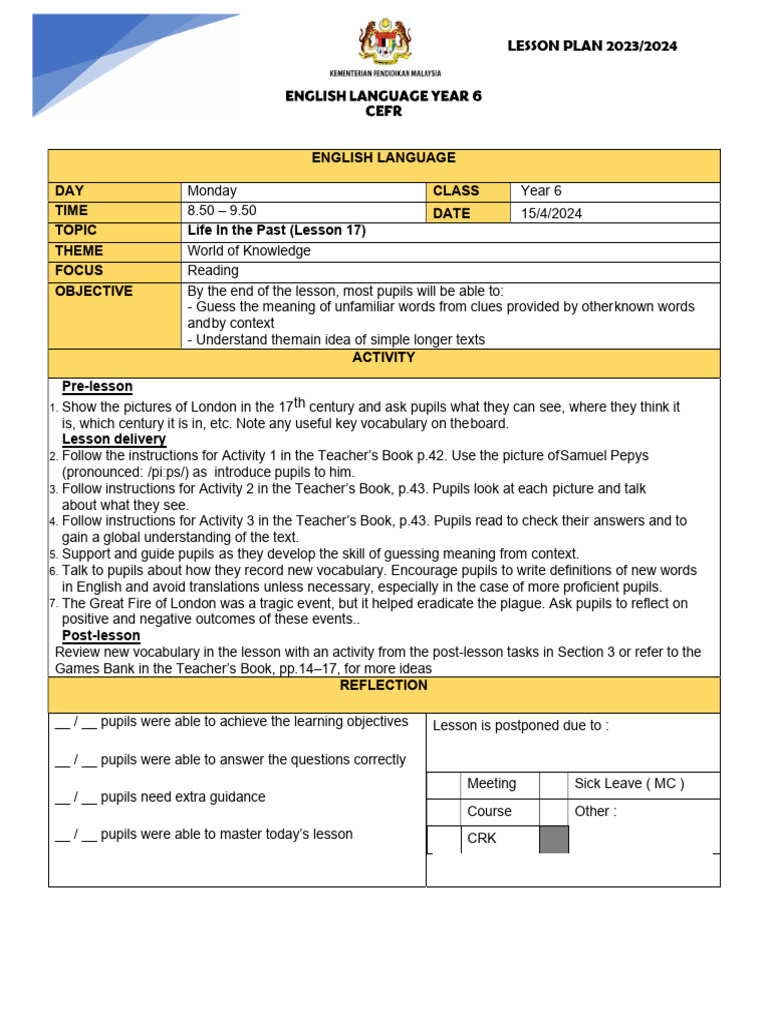 English Year 6 | PDF | Vocabulary | English Language