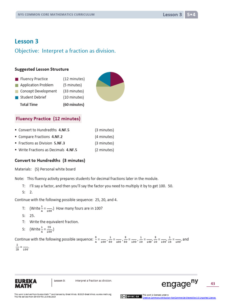 Math g5 m4 Topic B Lesson 3 | PDF | Division (Mathematics) | Creative ...