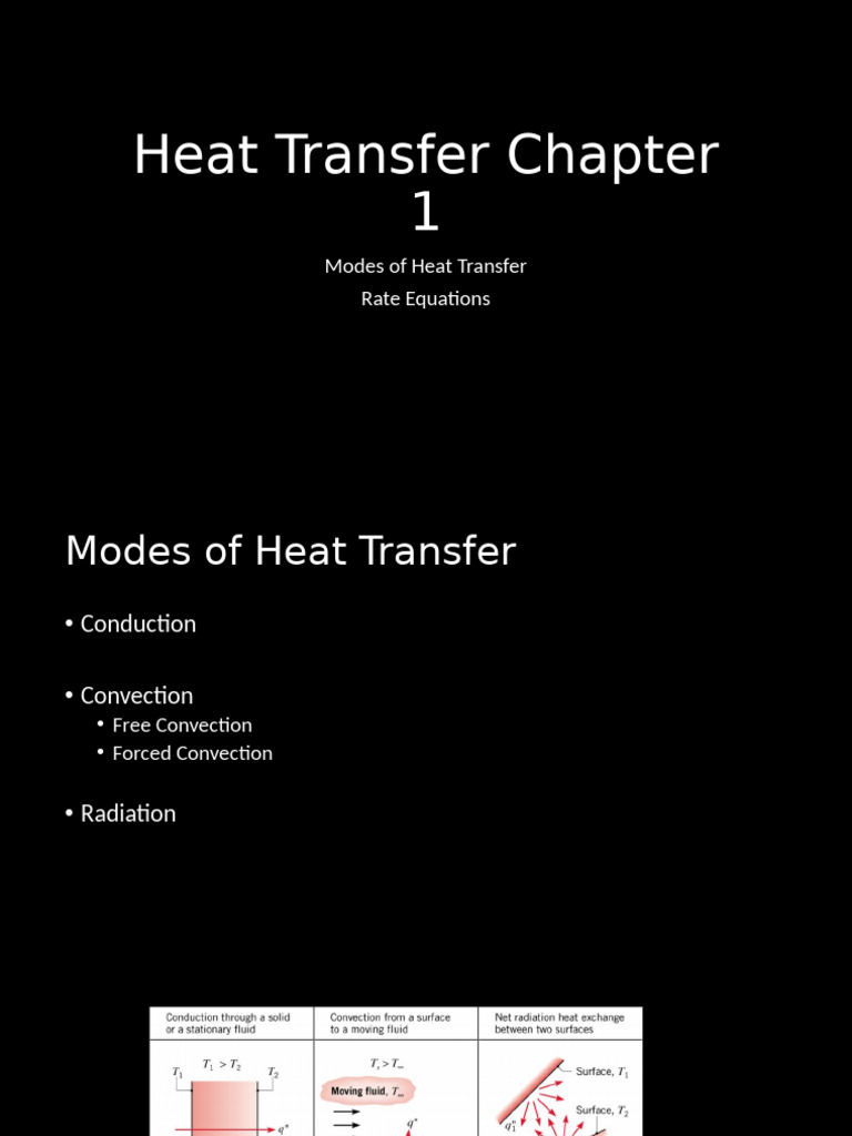 Heat Transfer: Conduction and Convection | PDF | Heat Transfer ...