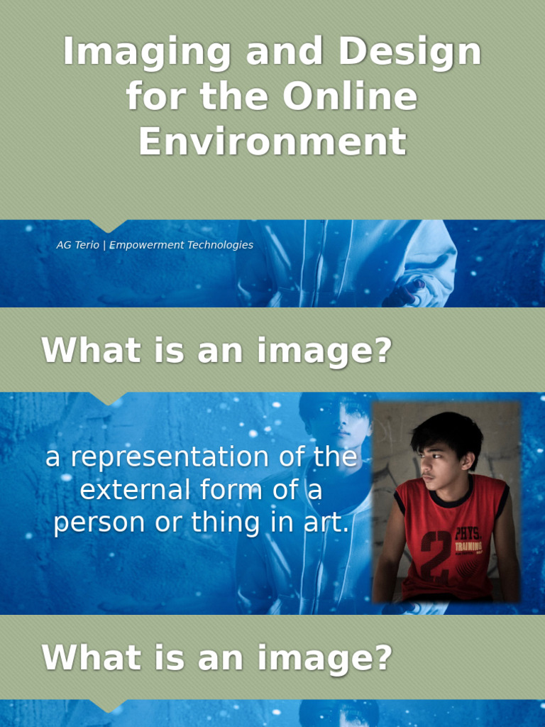 Lesson 6 Imaging and Design For Online Environment | PDF | Graphics ...