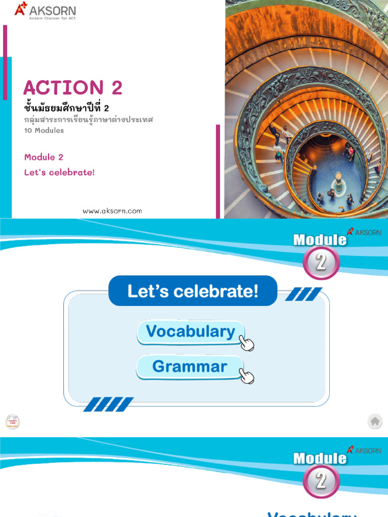 Action2 Module2 Let S Celebrate! | PDF