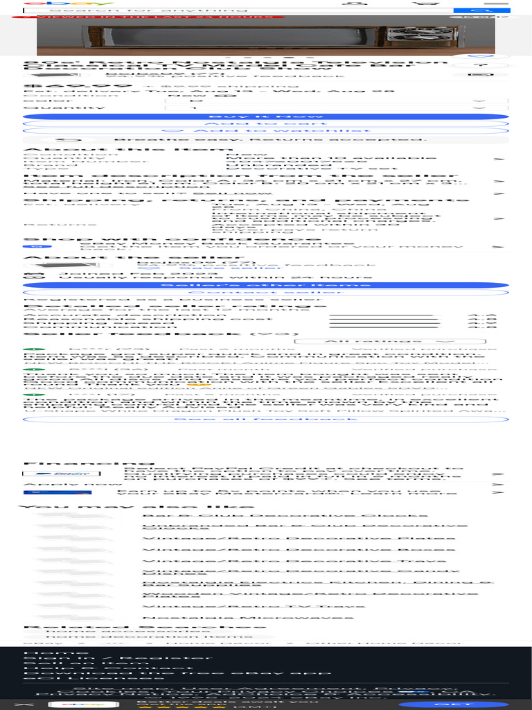 Idk80s' Retro Nostalgia Television Classical TV Model Cafe Bar ...