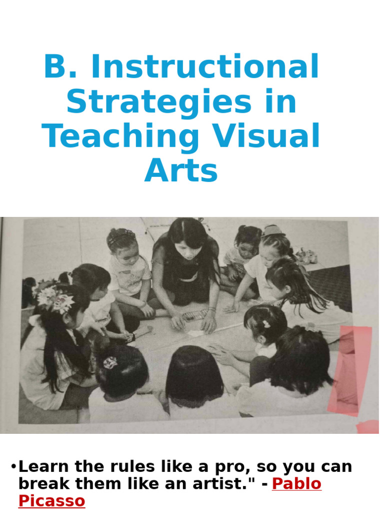 B. Instructional Strategies in Teaching Visual Arts | PDF
