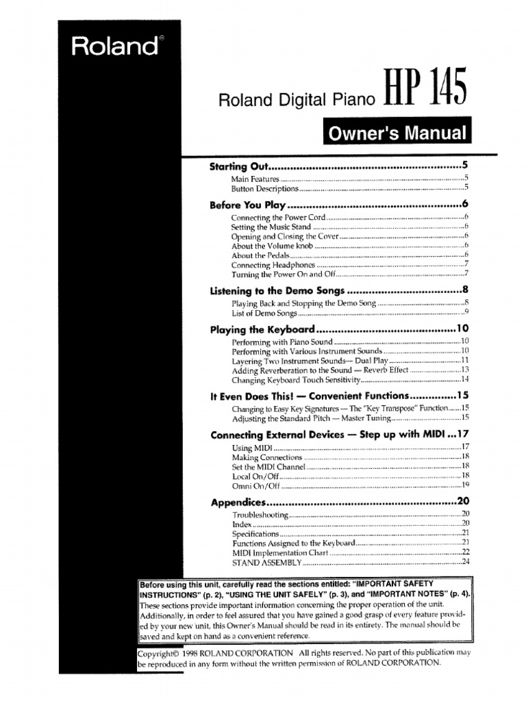 HP-145 Om | PDF
