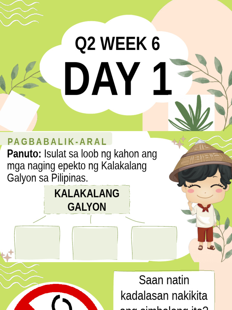 G5Q2 Week 6 Ap | PDF