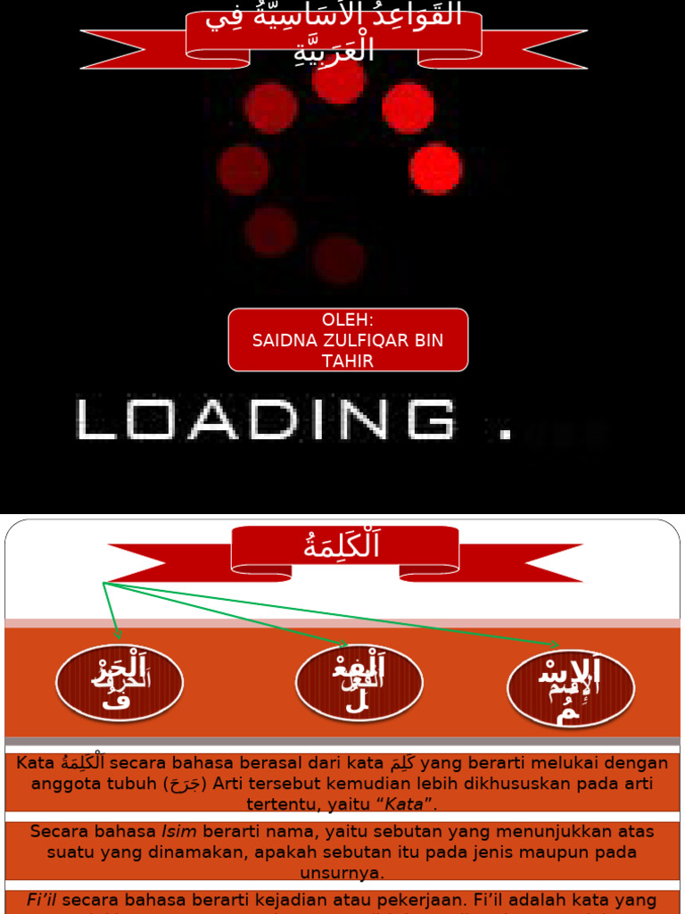 Arti dan Tanda Kalimat Arab | PDF