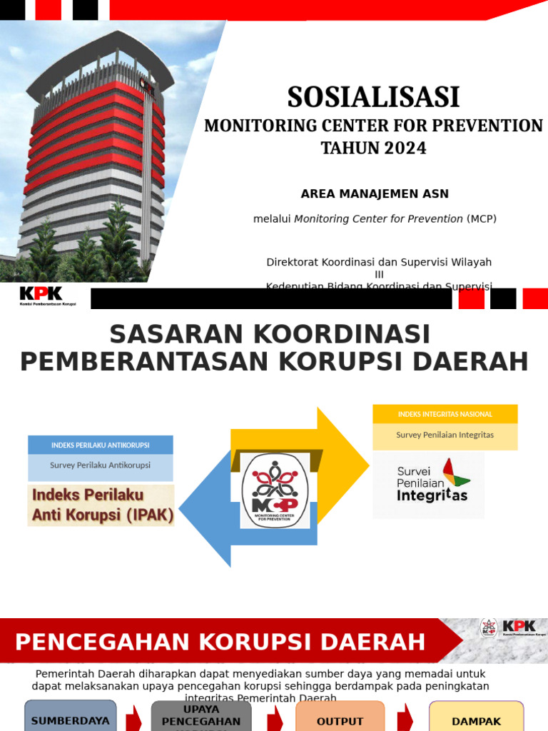 Diseminasi MCP - Manajemen ASN - ARW | PDF