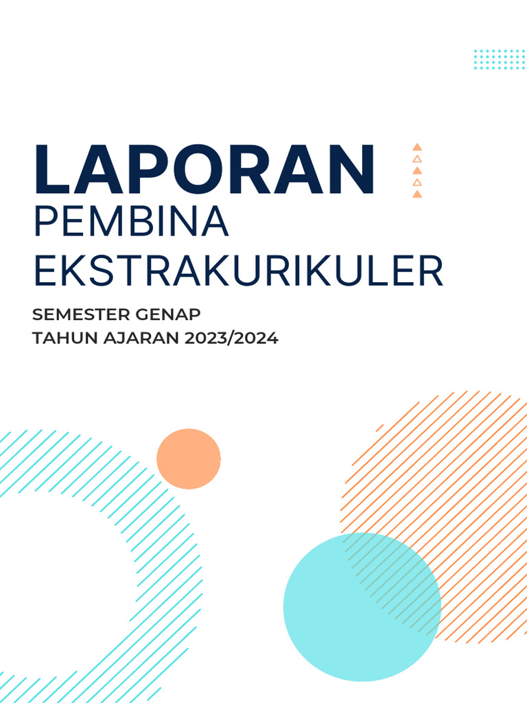 Laporan Pembina Ekstrakurikuler | PDF