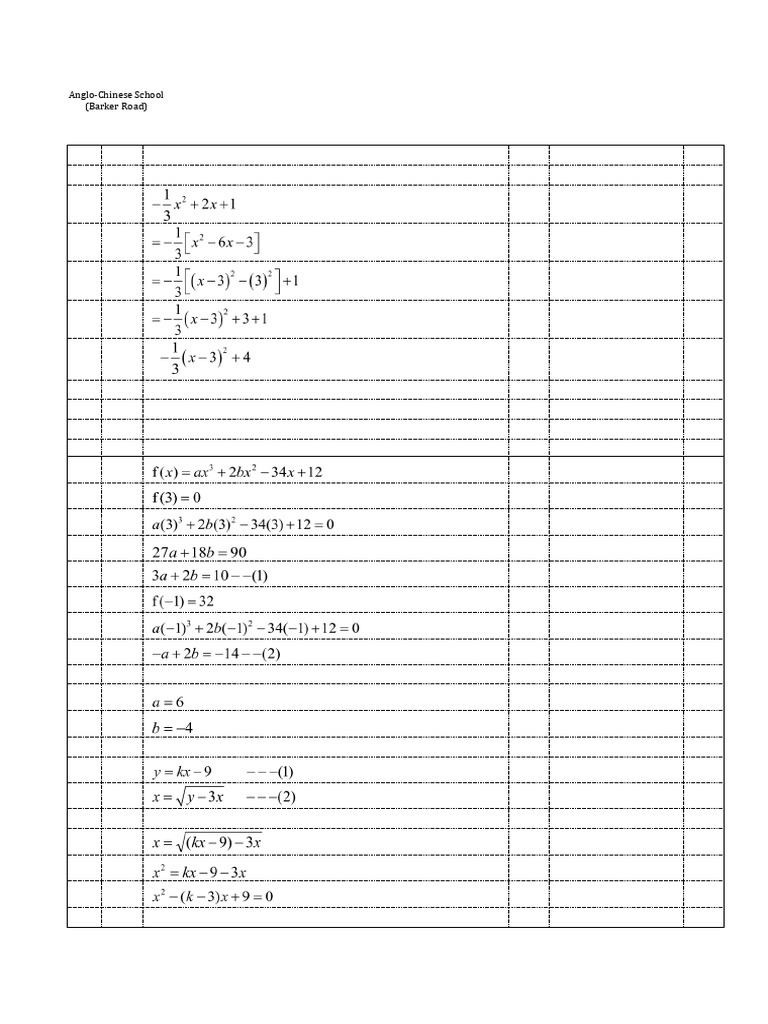 ACSBR 2023 4E5N Add Math Prelim P2 - MS - Updated | PDF | Mathematics | Geometry