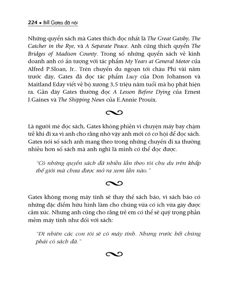 Bill Gate Talked 1 | PDF