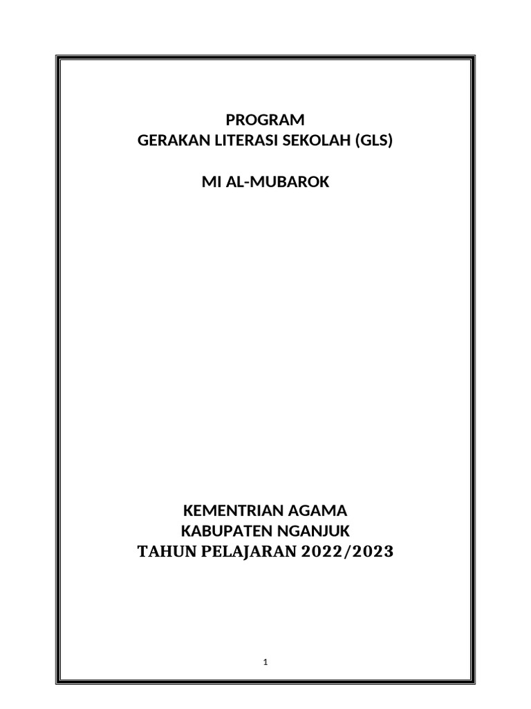 16.2.1 Program Literasi THN 2022-2023 | PDF 16.2.1 Program Literasi THN 2022-2023 | PDF