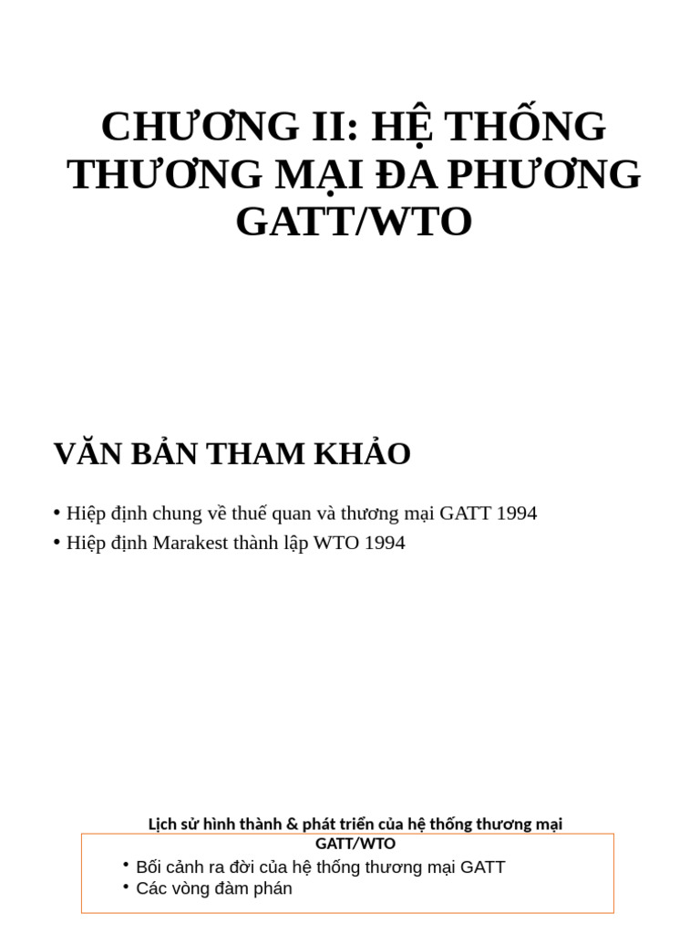 Chương II TMQT | PDF
