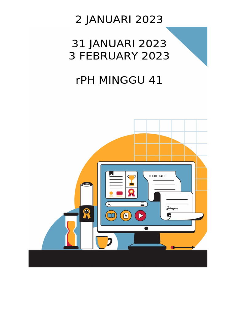 RPH Minggu 41 2022 | PDF | Karier & Perkembangan