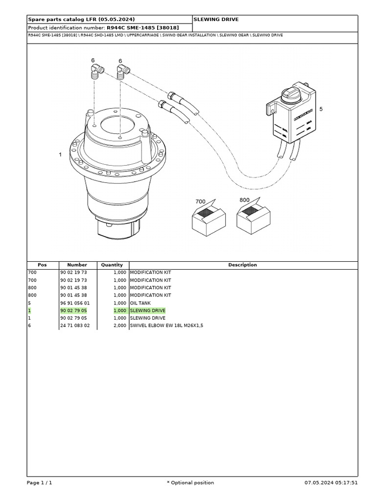 Slewing Drive - 20240507 - 051751 | PDF