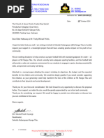Circular Letter With Tear-Off Slip | PDF