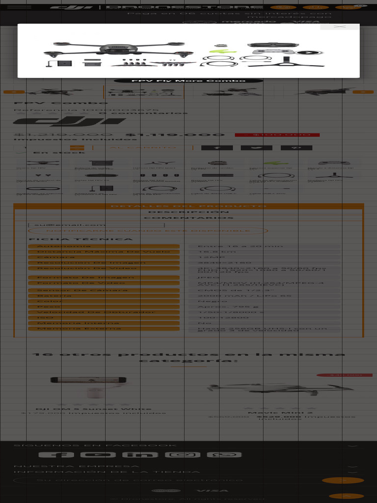 FPV Combo | PDF | Tecnología de pantalla | Tecnología de información y comunicaciones