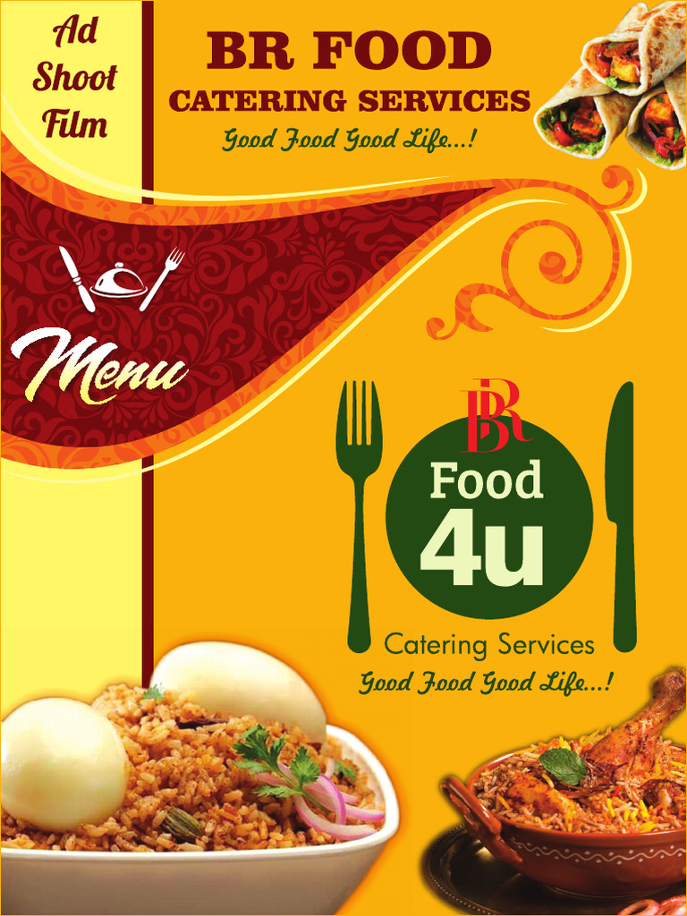 BR Food Menu Card A, B Crew Food | PDF
