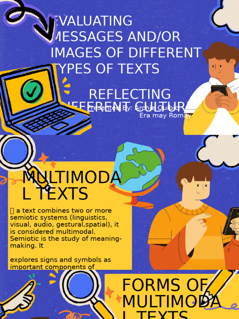 Multimodal Texts and Cultural Evaluation | PDF | Non Fiction | Narrative