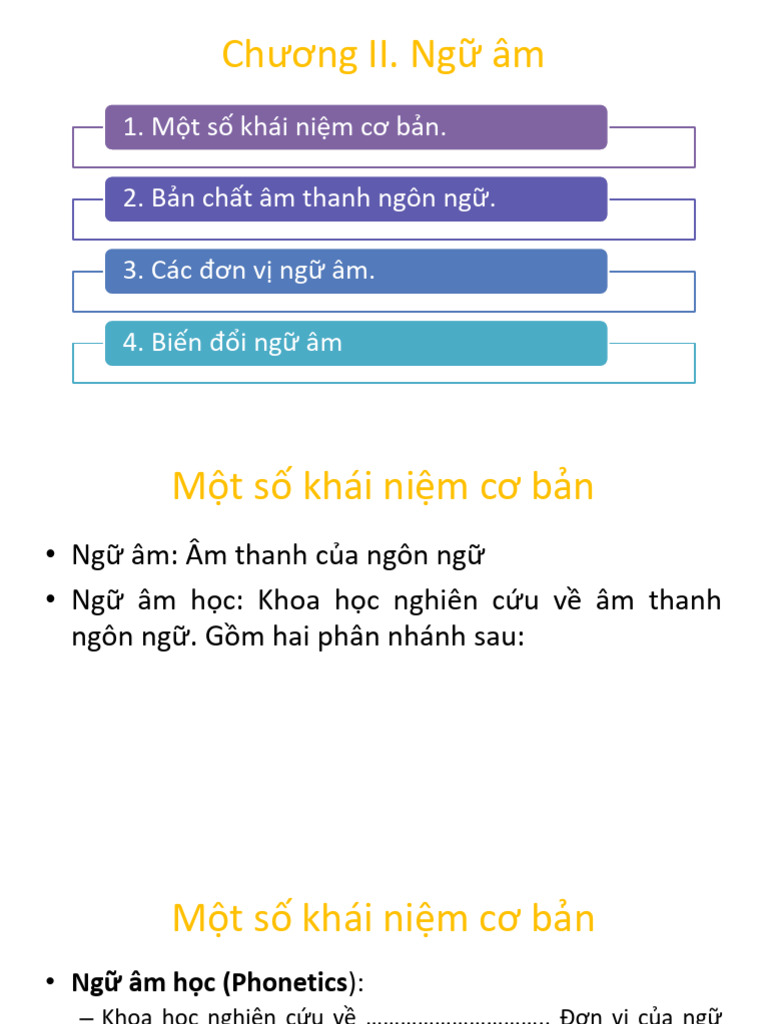 Slides Chuong 2 (Ngu Am) | PDF