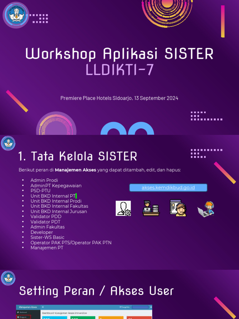 Materi Best Practice SISTER 30082024 | PDF | Karier & Perkembangan | Komputer