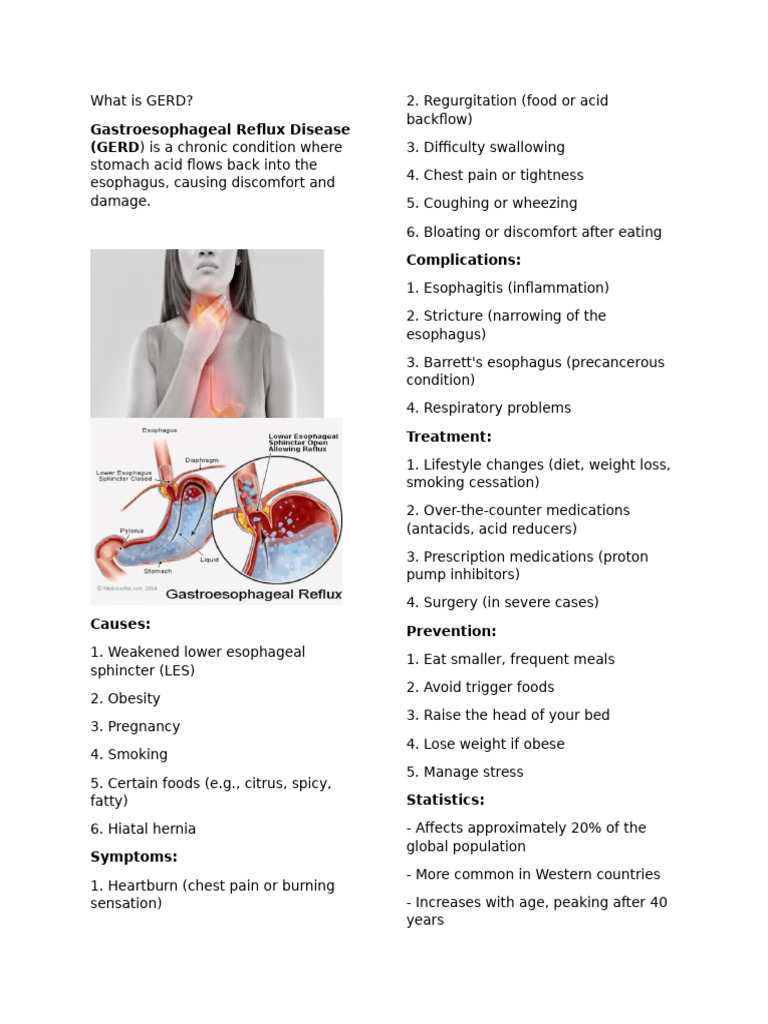 What Is GERD | PDF | Wellness