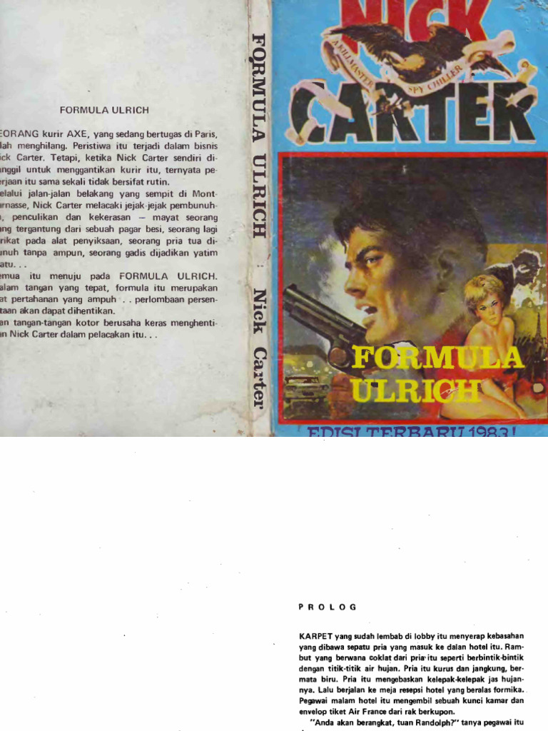 Novel Nick Carter Formula Ulrich | PDF