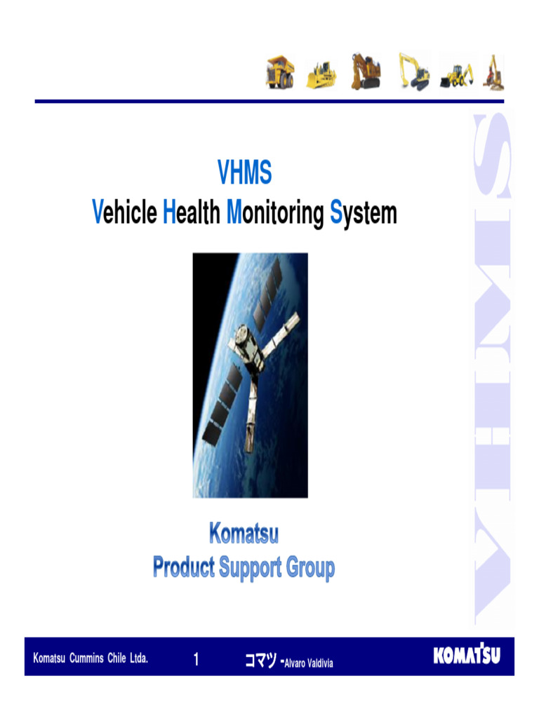 Sistema VHMS de Komatsu Cummins | PDF | Informática
