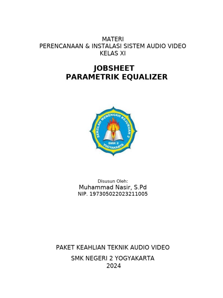 Parametrik Equalizer | PDF