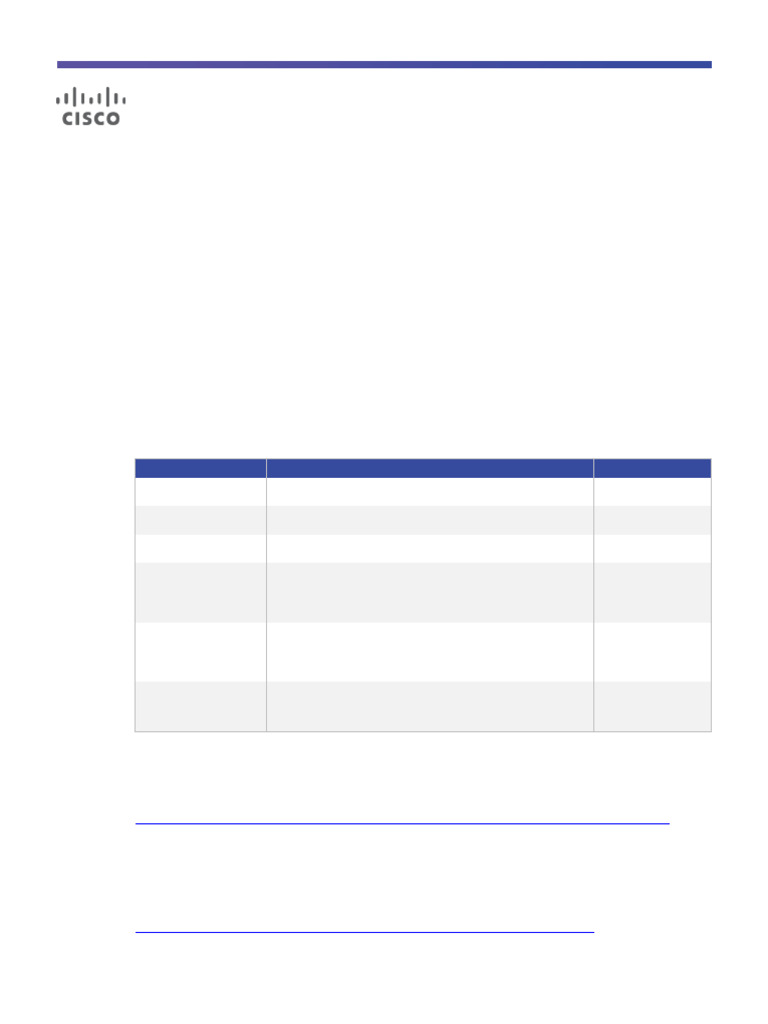 Eos and Eol For The Cisco Ios Xe 16 5 1 | PDF | Ios | Software