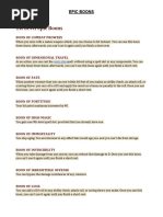 D&D 5E Blessings Overview | PDF